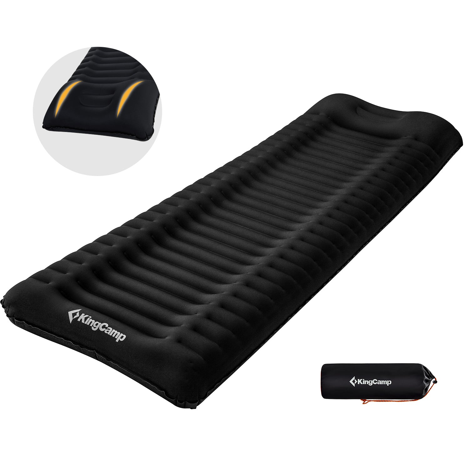 KingCamp DELUXE COMFORT Single Air Pad – BRoadout