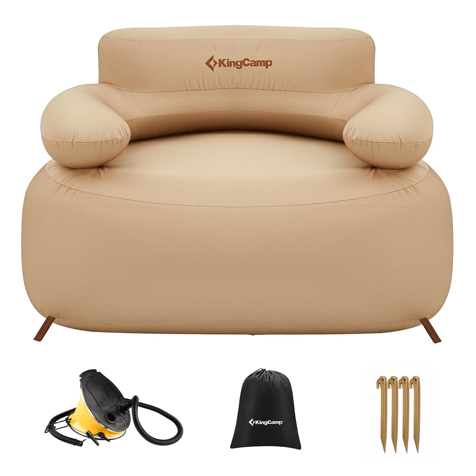 KingCamp SMASHING 70 Single Inflatable Sofa Set – BRoadout