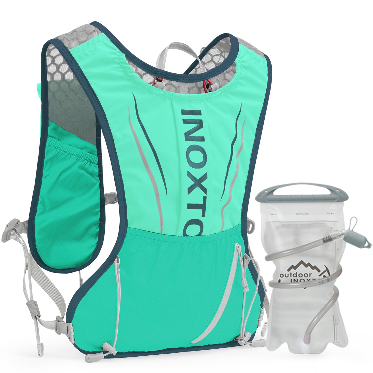 INOXTO Running Hydration Vest Running Hydration Pack – BRoadout