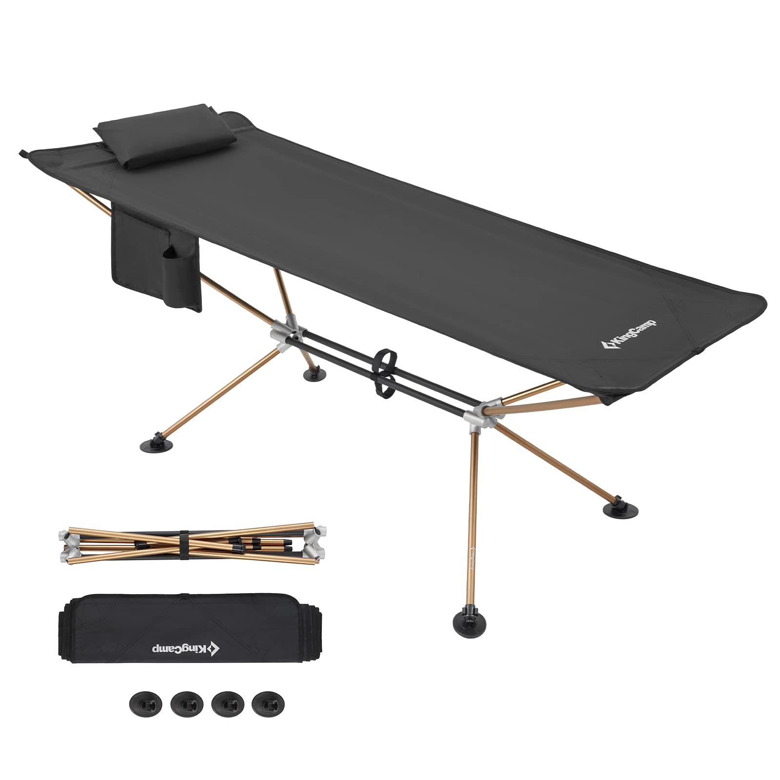 KingCamp Hammock With Stand Oversized Folding Camping Cots – BRoadout