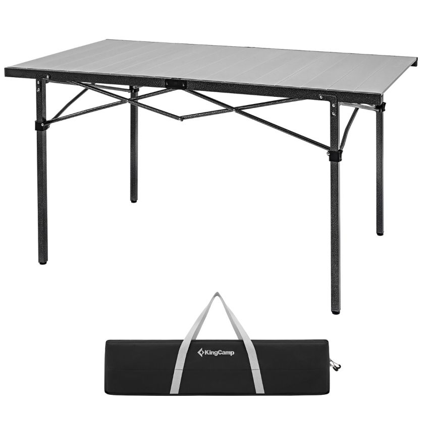 KingCamp Aluminum Roll Up Large Camp Table – BRoadout