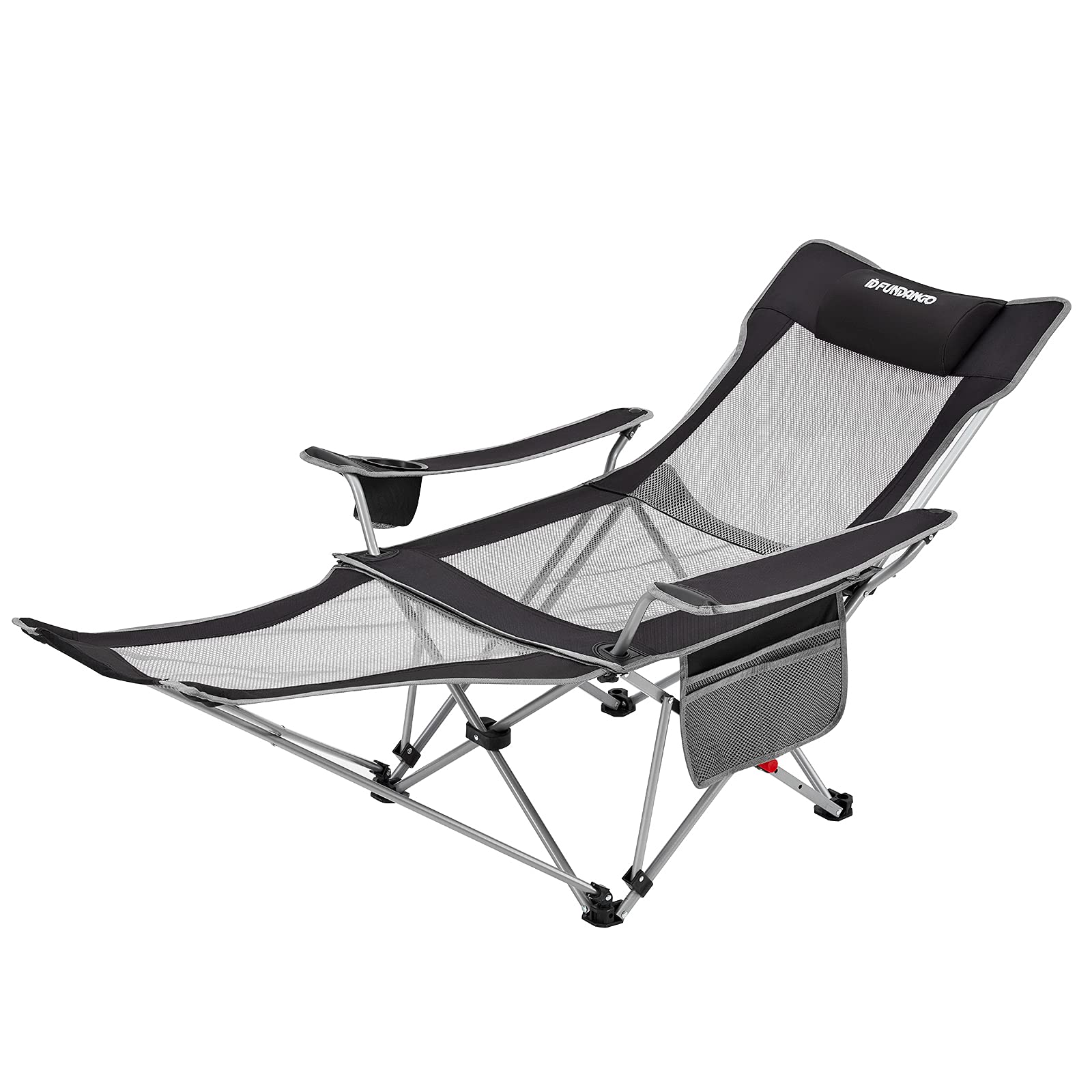 FUNDANGO Folding Chair Lounge Chair with Foot Rest – BRoadout
